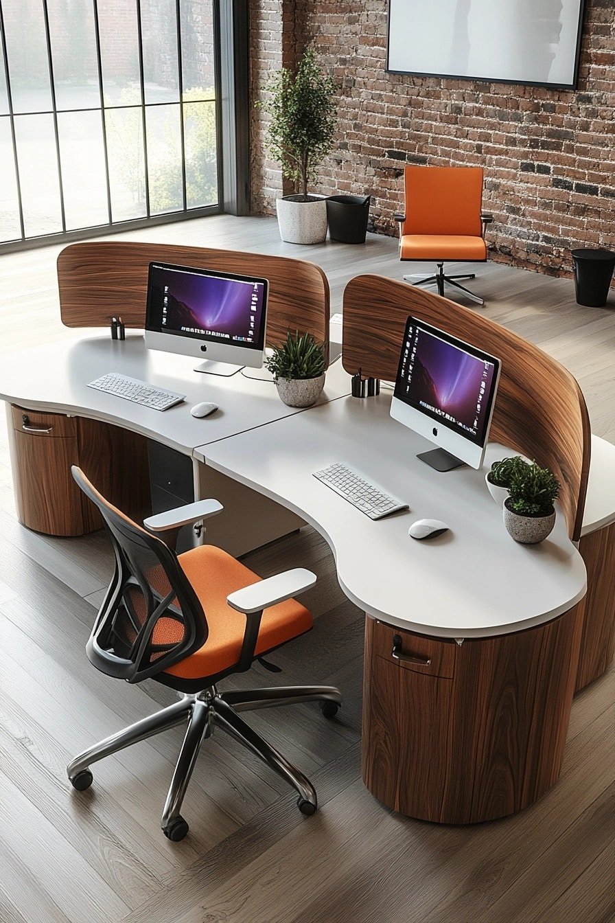 29 2 Desk Office Layout Ideas for Designing a Cozy and Collaborative ...