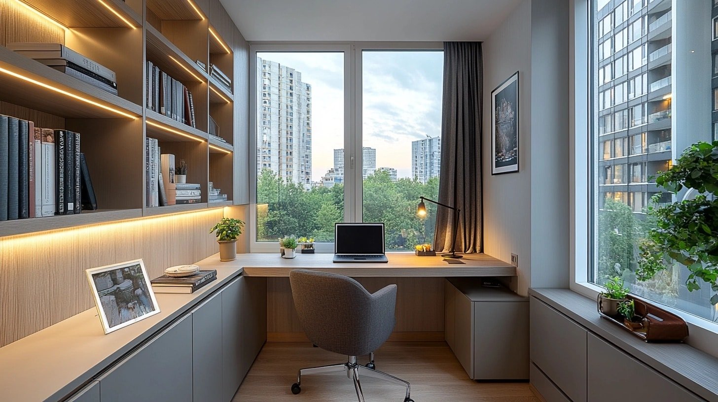 29 Apartment Work Space Ideas to Create a Cozy and Productive Work Area ...