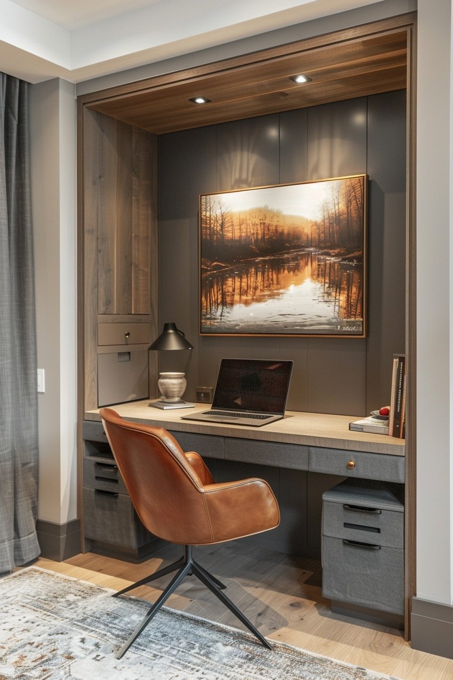 29 Hidden Desk Ideas for Creating a Secret Workspace in Your Home ...