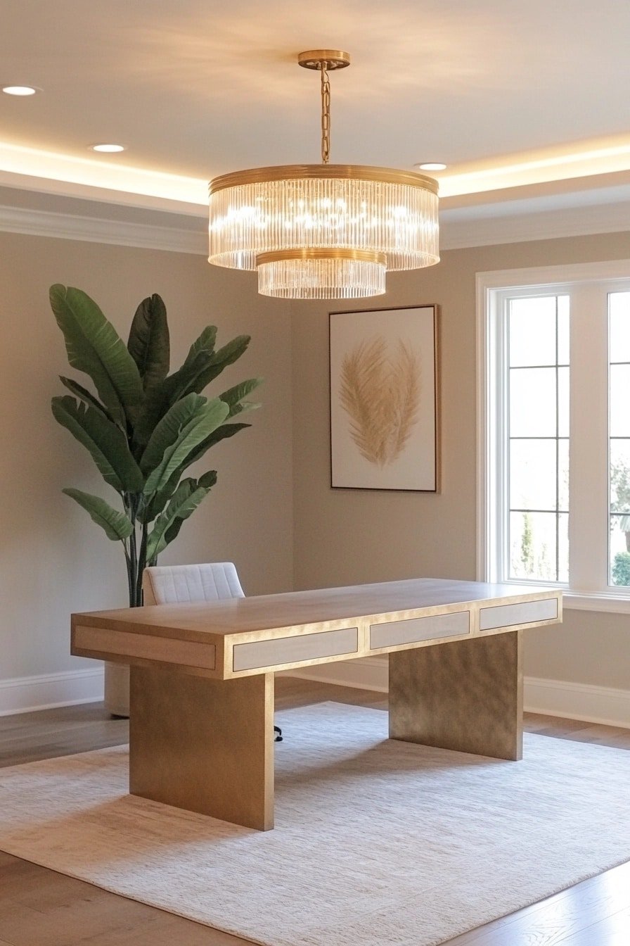 29 Small Office With Plants for Adding Freshness and Style - DeskHive
