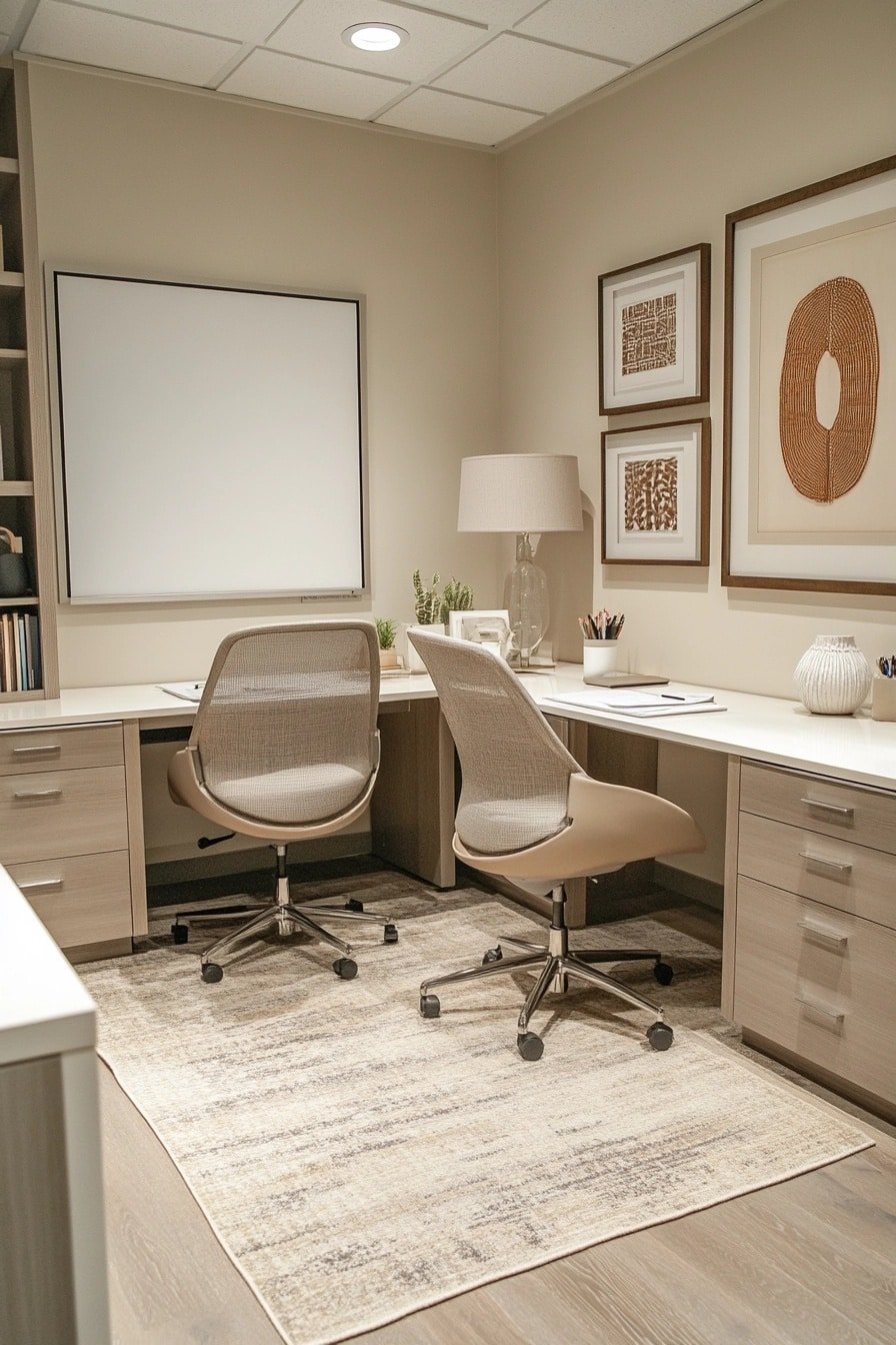29 Home Office Layout Ideas That Combine Creativity and Organization ...