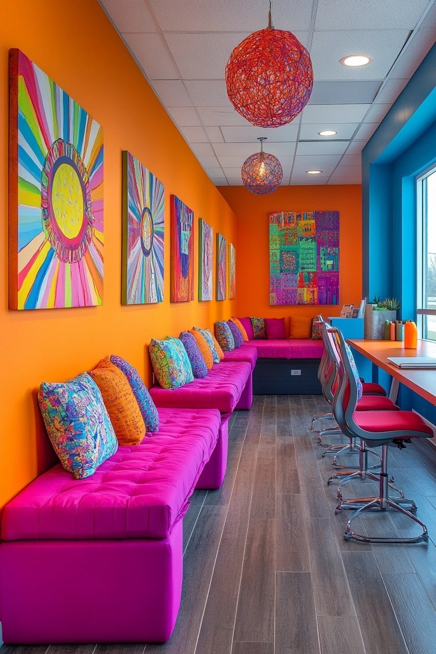 29 Modern Creative Office Ideas for Creating a Dynamic and Inspiring ...