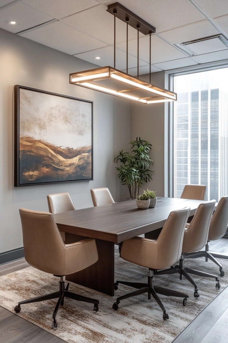 29 Small Office Conference Room Ideas for Organizing Your Compact ...