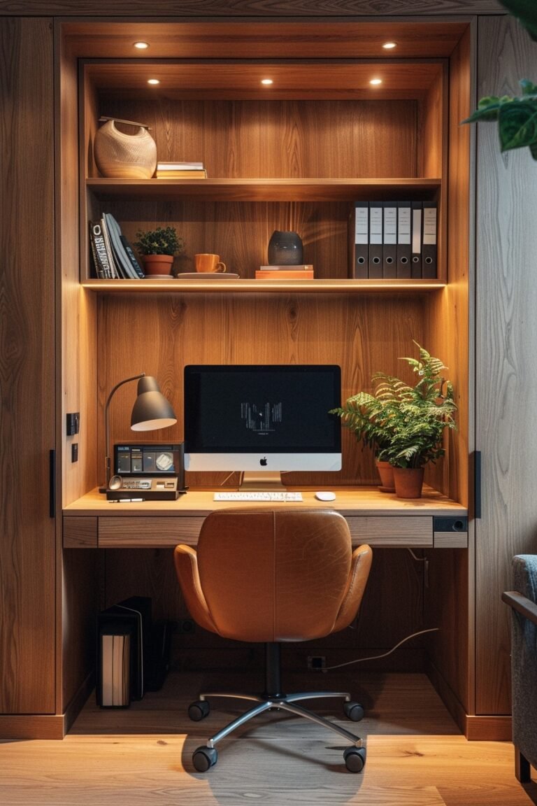 29 Hidden Desk Ideas for Creating a Secret Workspace in Your Home ...