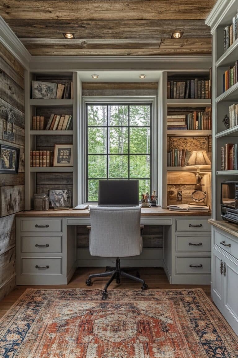 29 Cottagecore Office Space Ideas to Combine Functionality with Cottage ...