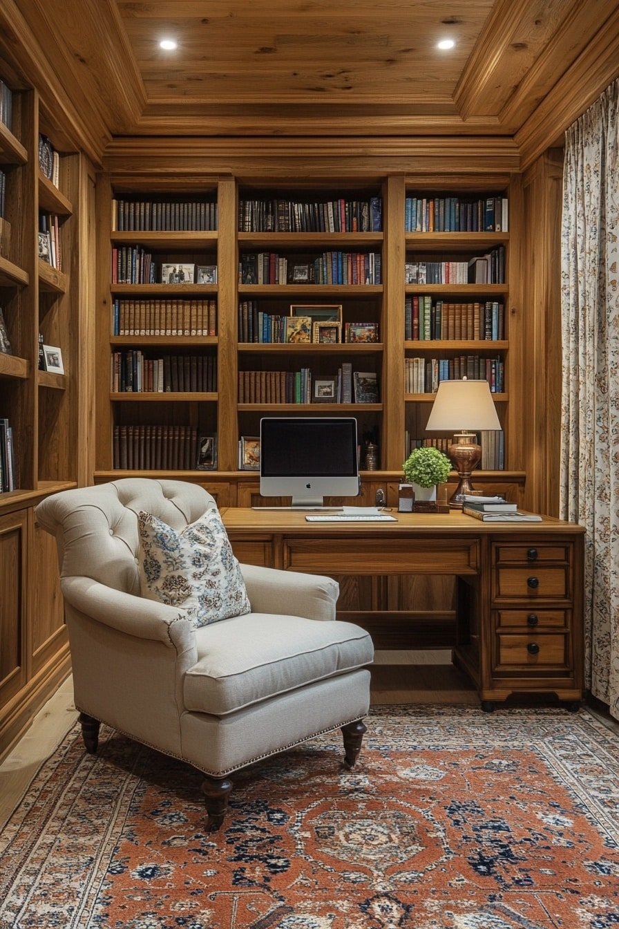 29 Basement Office Ideas to Turn Your Basement into a Productive Haven ...