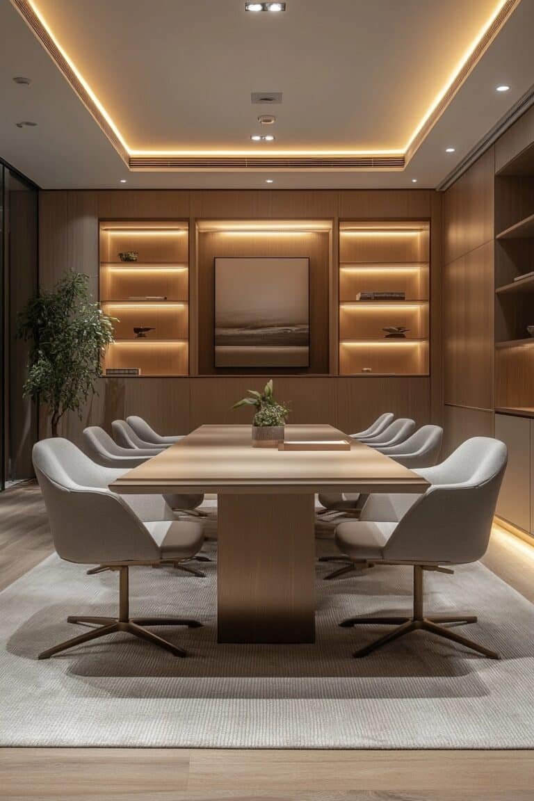 29 Small Office Conference Room Ideas for Organizing Your Compact ...