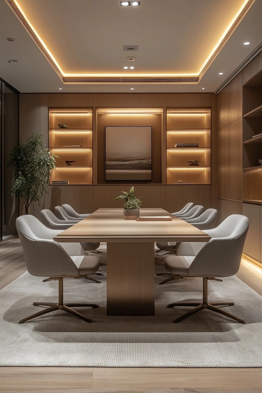 29 Small Office Conference Room Ideas for Organizing Your Compact ...