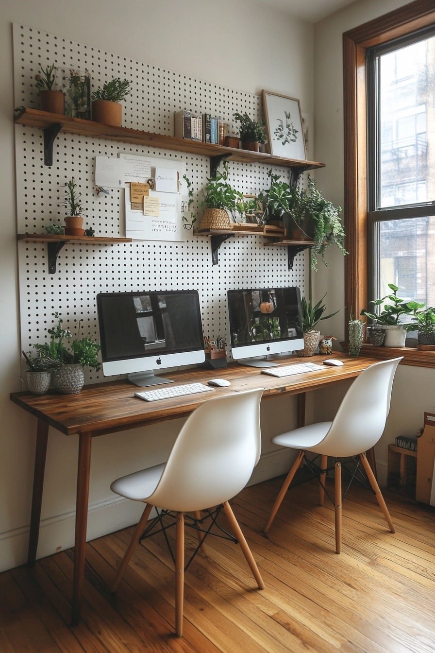 29 Dual Desk Home Office Ideas to Design the Perfect Shared Office ...