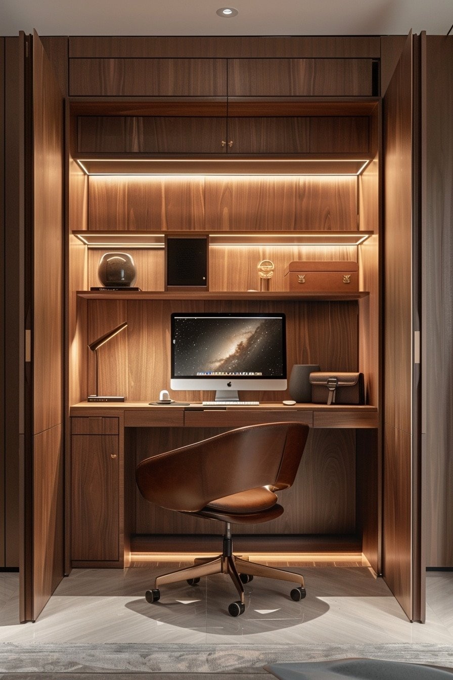 29 Hidden Desk Ideas for Creating a Secret Workspace in Your Home ...