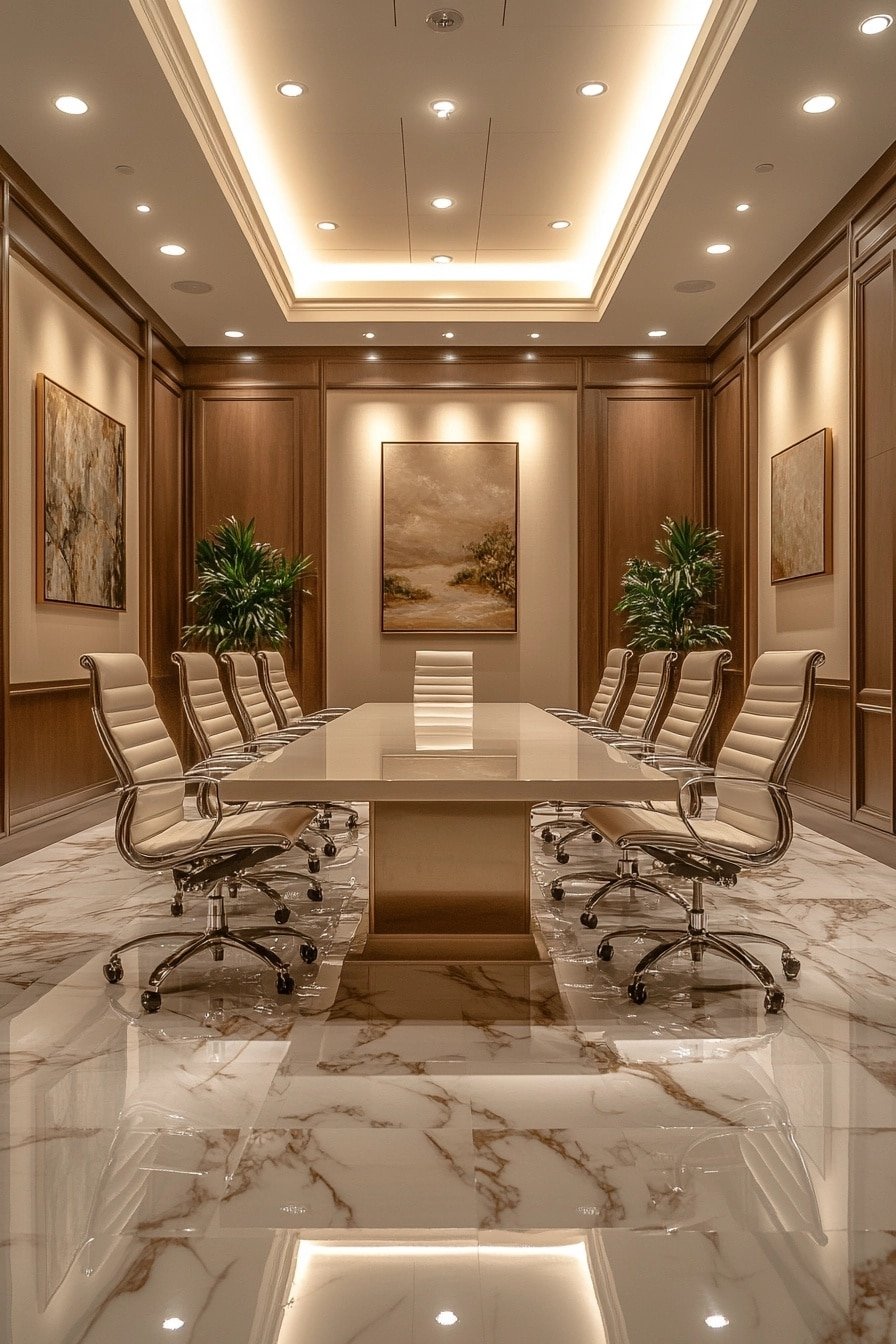 29 Small Office Conference Room Ideas for Organizing Your Compact ...