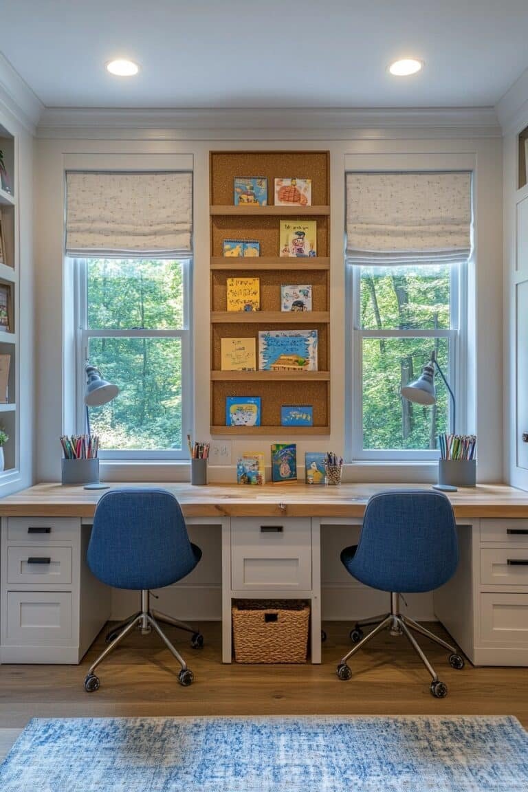 29 Home Office Layout Ideas That Combine Creativity and Organization ...