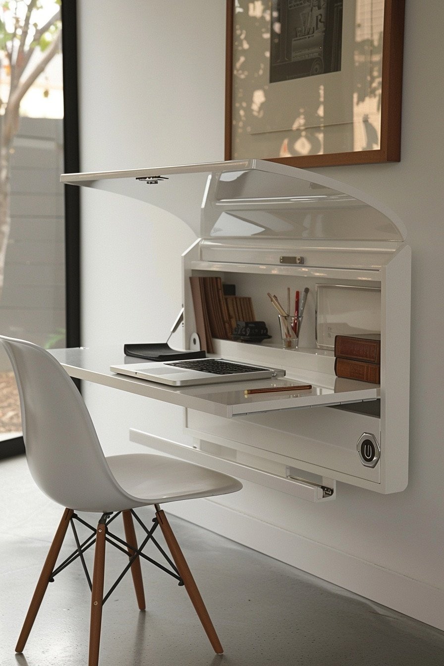 29 Hidden Desk Ideas for Creating a Secret Workspace in Your Home ...