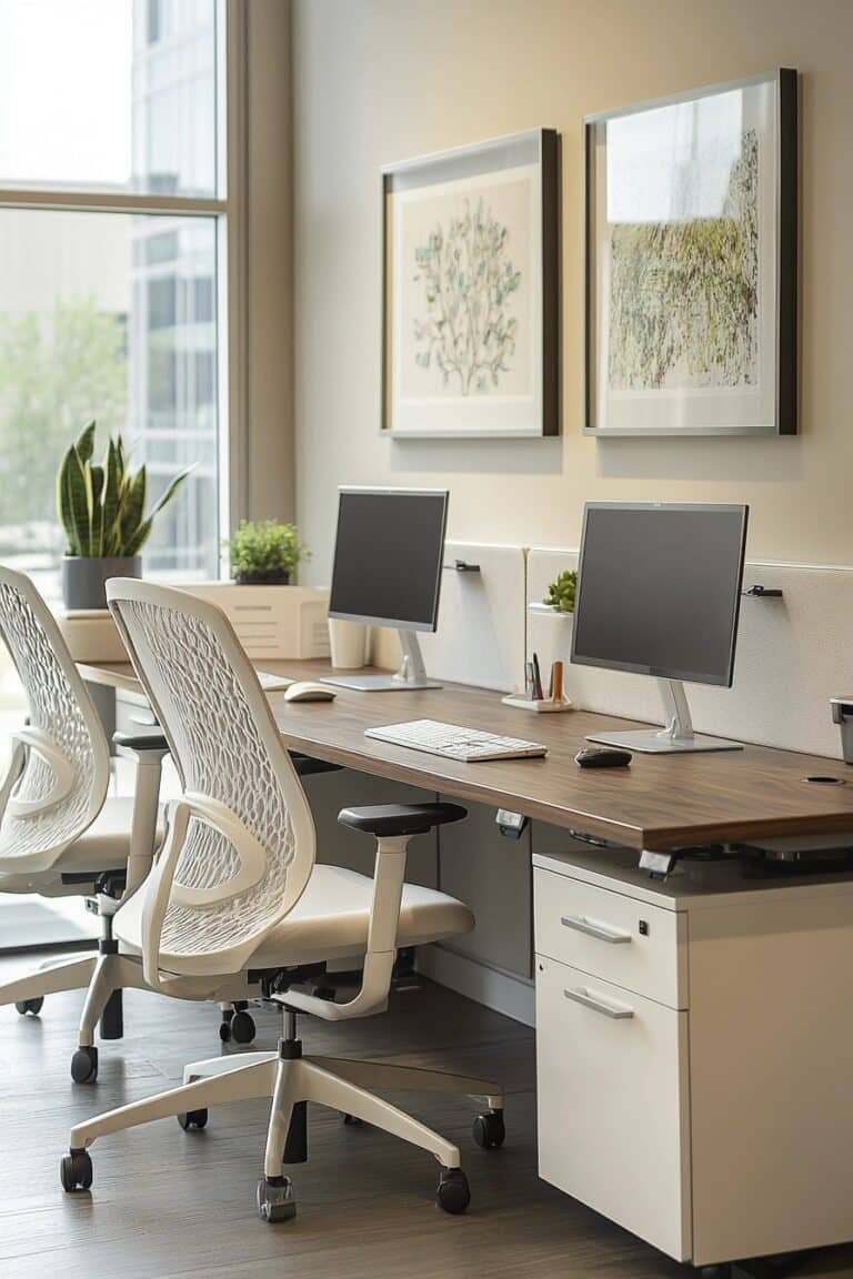 29 2 Desk Office Layout Ideas for Designing a Cozy and Collaborative ...