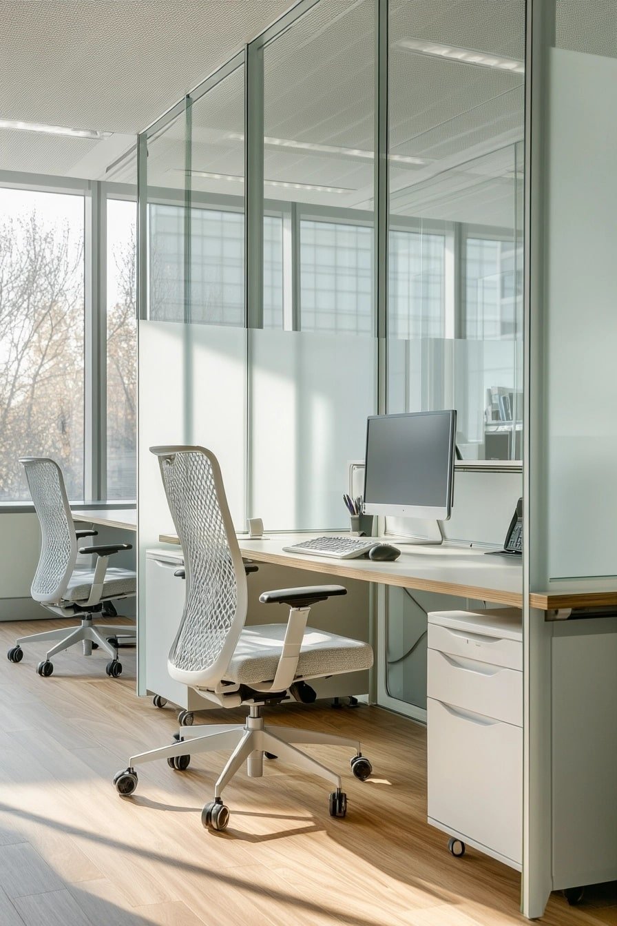 29 Shared Home Office Ideas to Balance Comfort and Function in a Shared ...