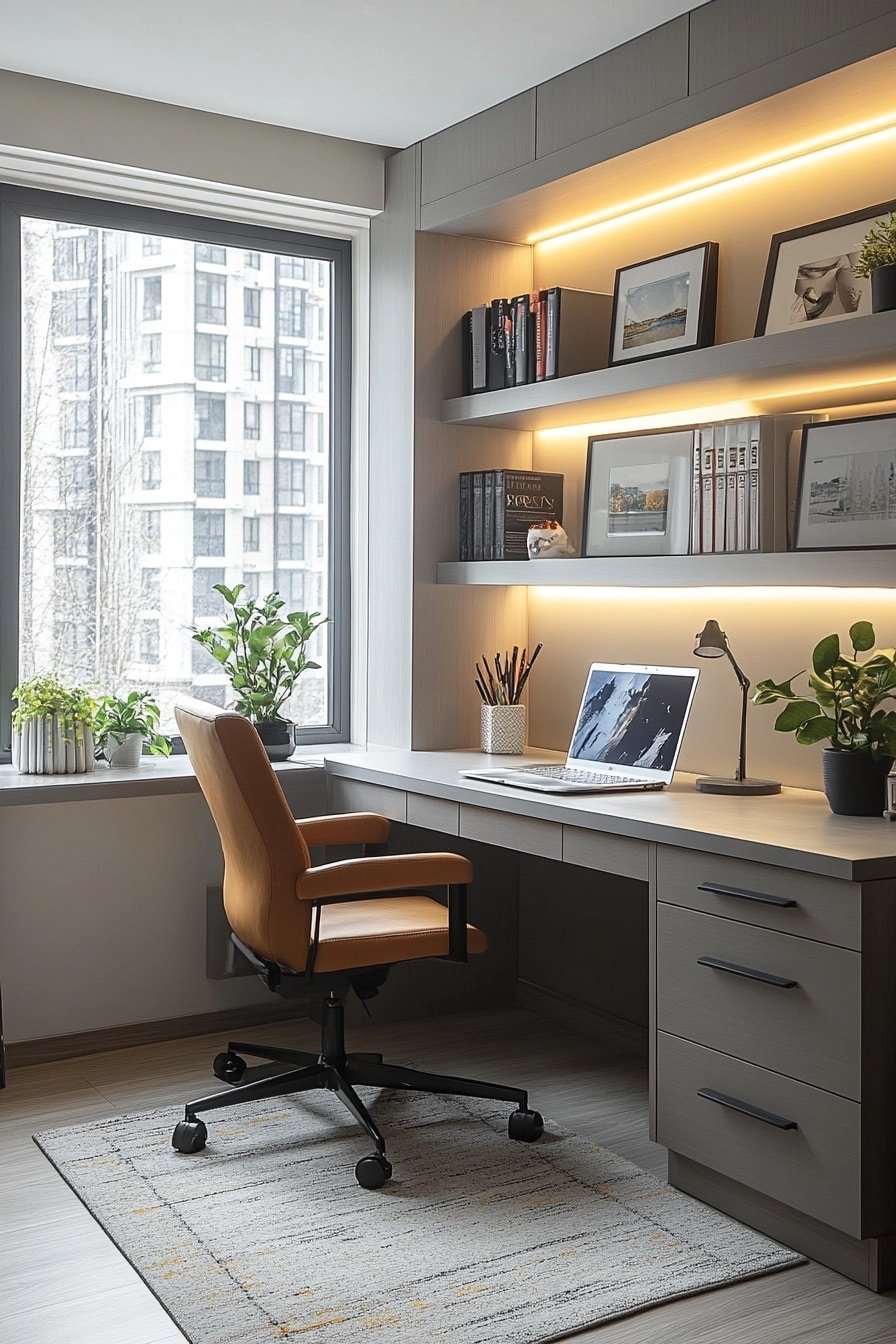 29 Apartment Work Space Ideas to Create a Cozy and Productive Work Area ...