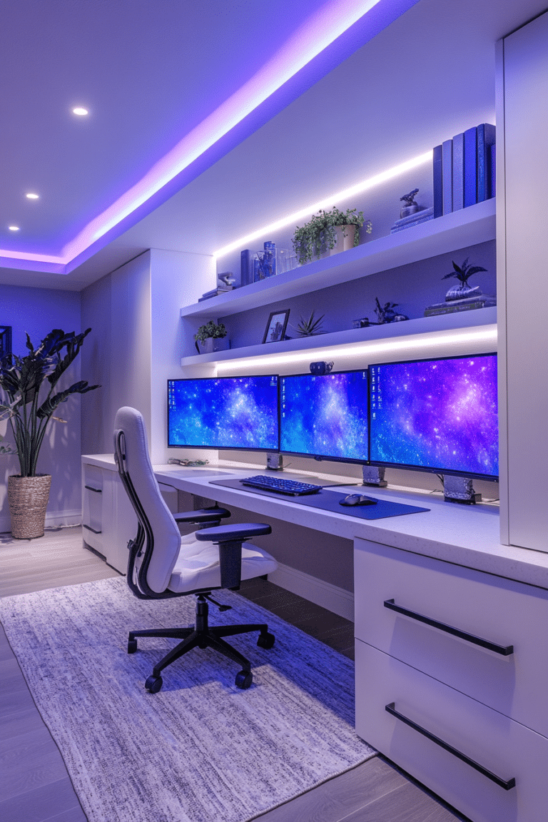 29 Basement Office Ideas to Turn Your Basement into a Productive Haven ...