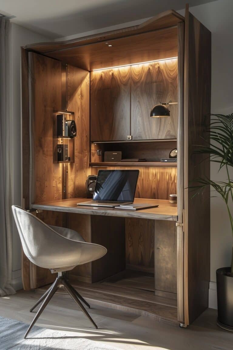 29 Hidden Desk Ideas for Creating a Secret Workspace in Your Home - DeskHive