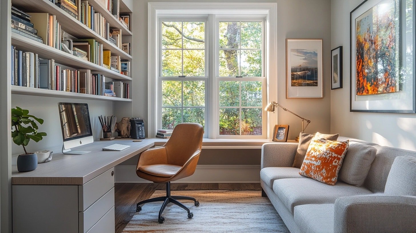 29 Home Office Layout Ideas That Combine Creativity and Organization ...