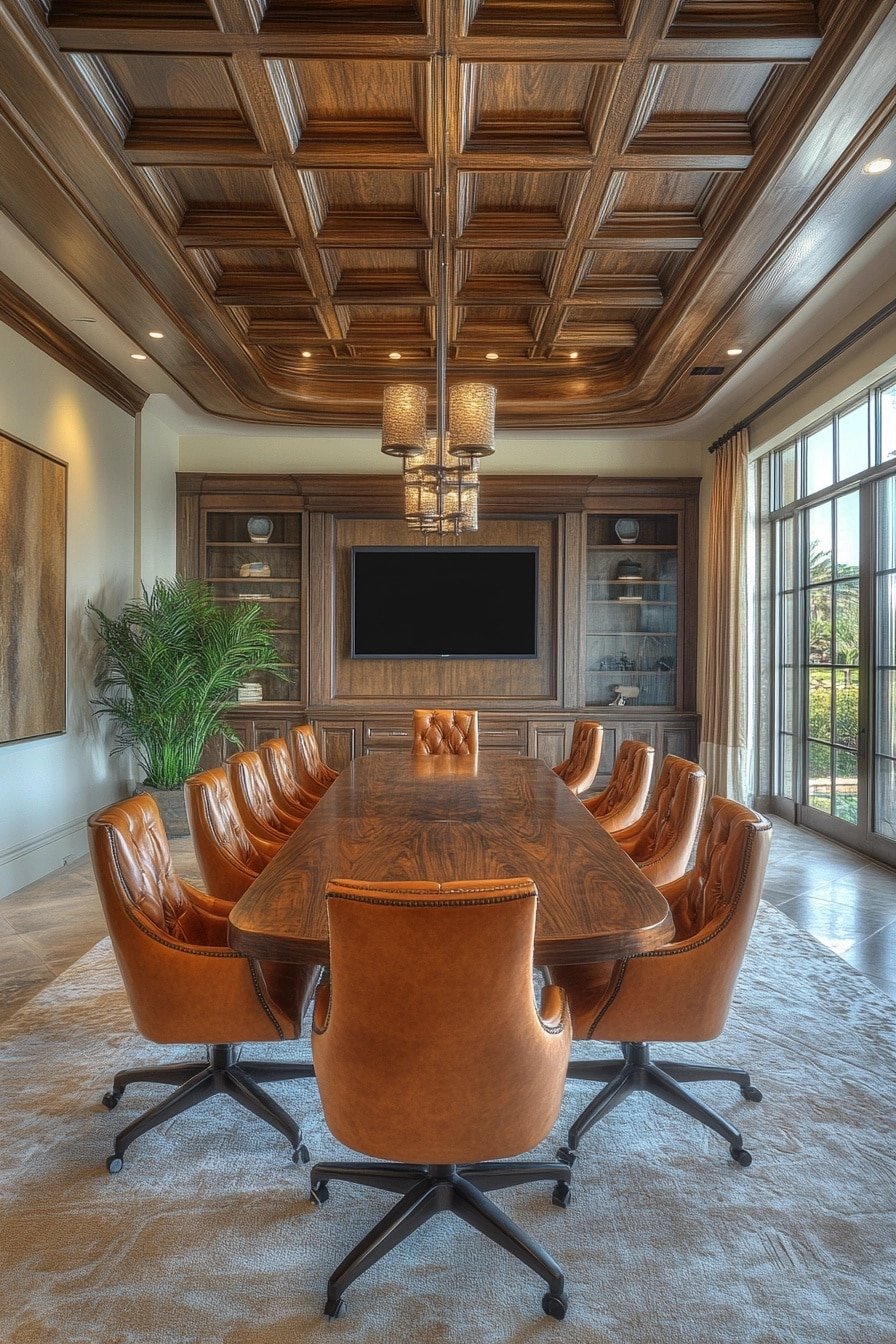 29 Home Office Layouts for Balancing Work and Comfort in Your Home ...