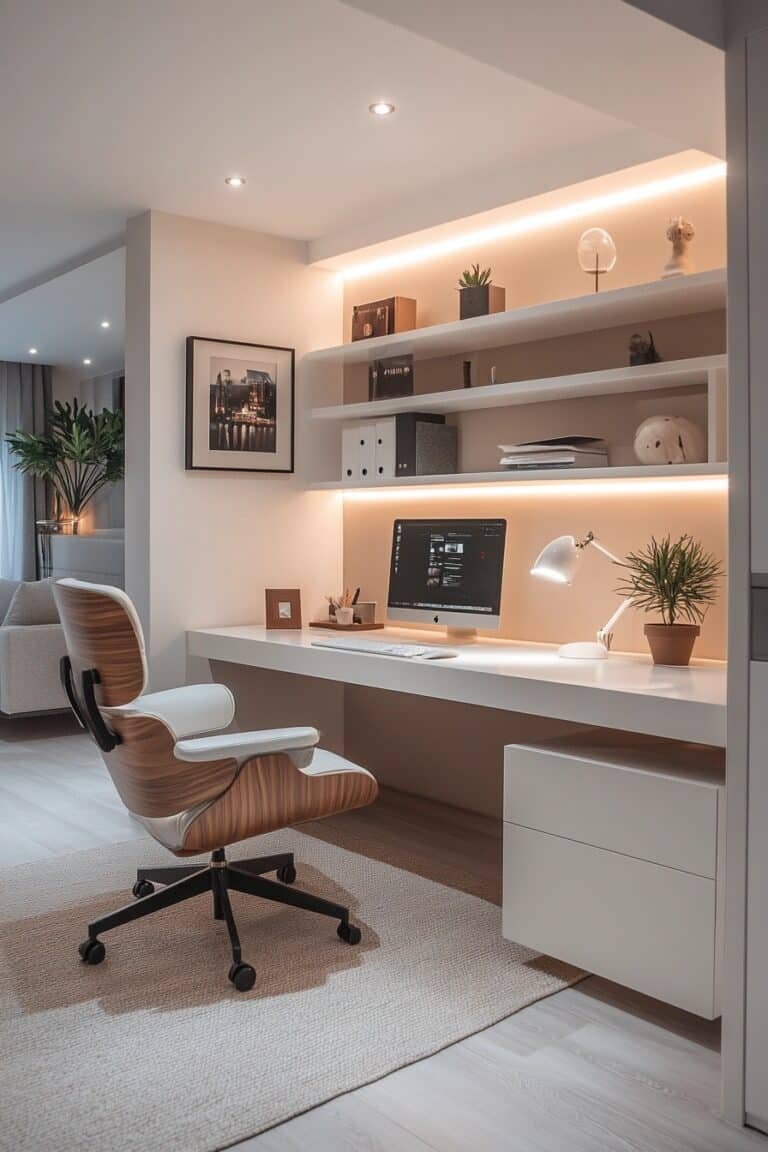 29 Basement Office Ideas to Turn Your Basement into a Productive Haven ...