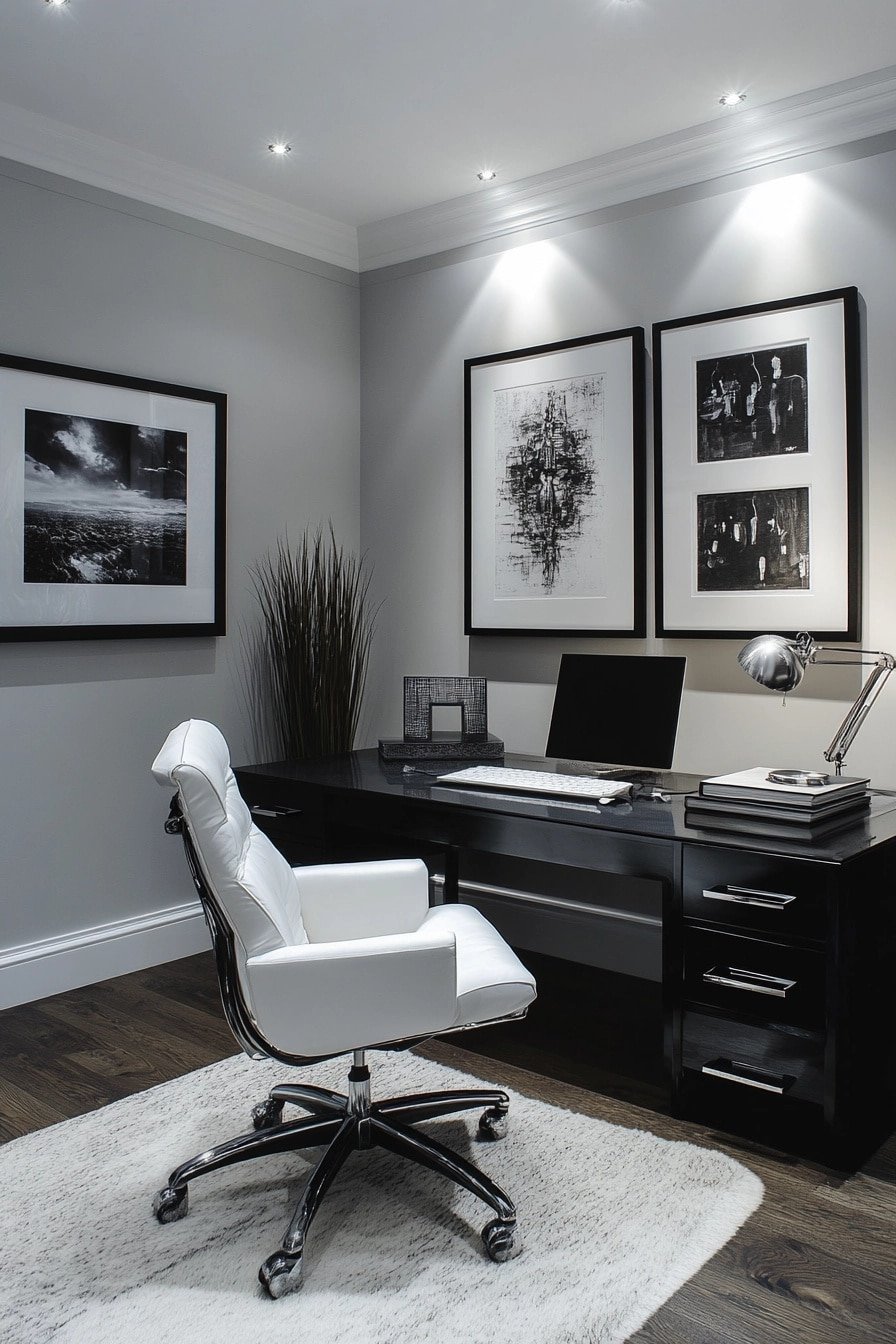 29 Basement Office Ideas to Turn Your Basement into a Productive Haven ...