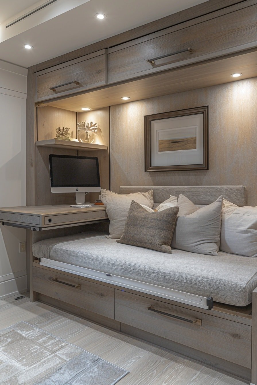 29 Hidden Desk Ideas for Creating a Secret Workspace in Your Home - DeskHive