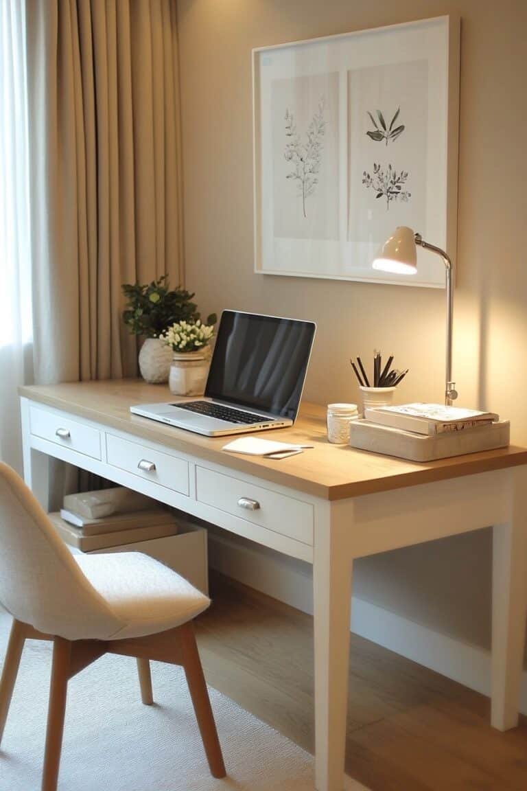 29 Apartment Work Space Ideas to Create a Cozy and Productive Work Area ...