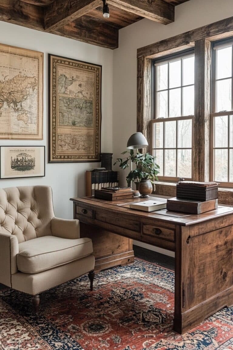 29 Cottagecore Office Space Ideas to Combine Functionality with Cottage ...