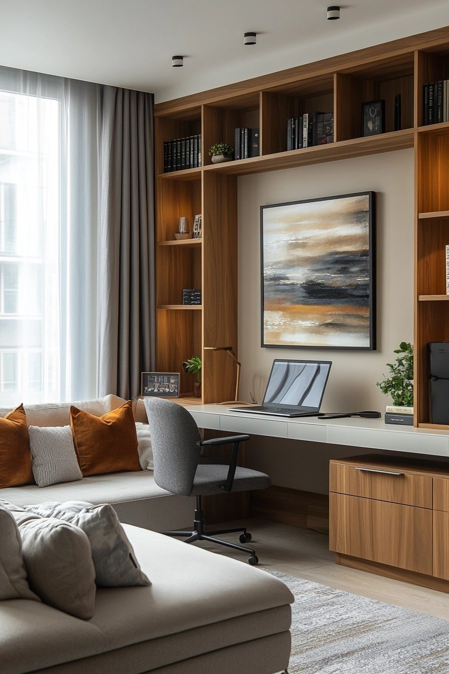 29 Apartment Work Space Ideas to Create a Cozy and Productive Work Area ...