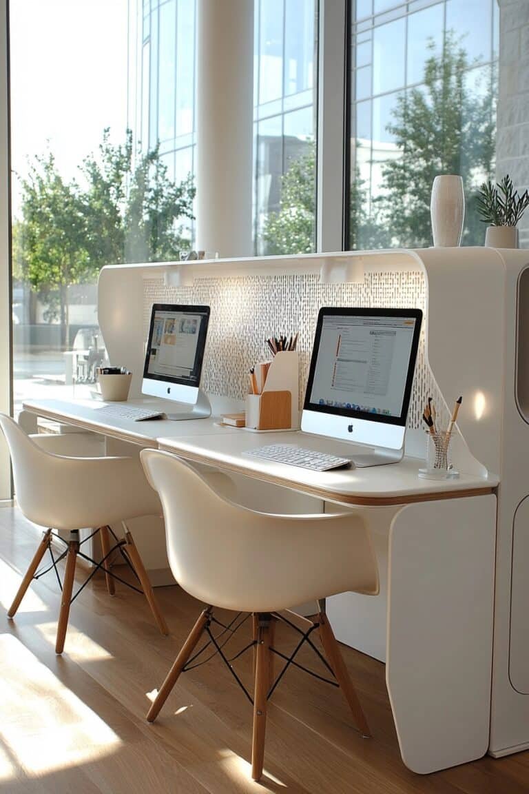 29 2 Desk Office Layout Ideas for Designing a Cozy and Collaborative ...