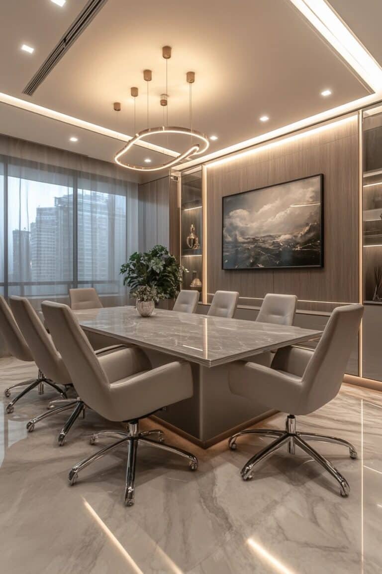 29 Small Office Conference Room Ideas for Organizing Your Compact ...