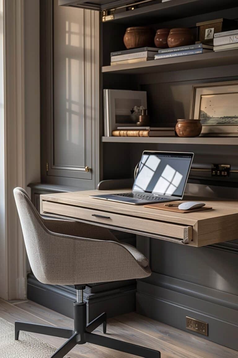 29 Hidden Desk Ideas for Creating a Secret Workspace in Your Home ...