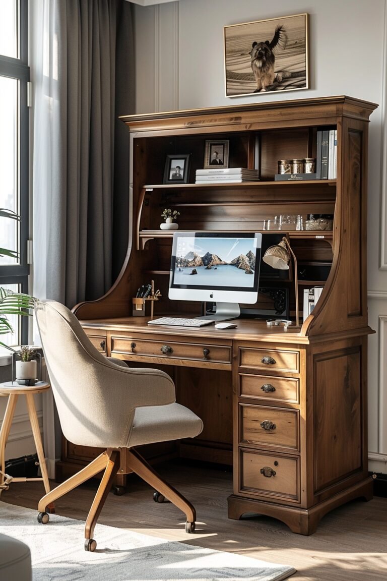 29 Hidden Desk Ideas for Creating a Secret Workspace in Your Home ...
