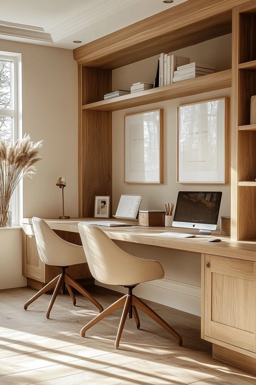 29 Dual Desk Home Office Ideas to Design the Perfect Shared Office ...