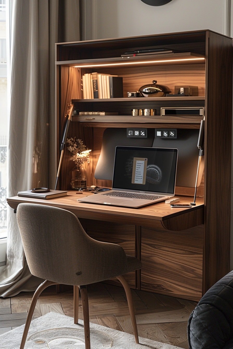 29 Hidden Desk Ideas for Creating a Secret Workspace in Your Home ...