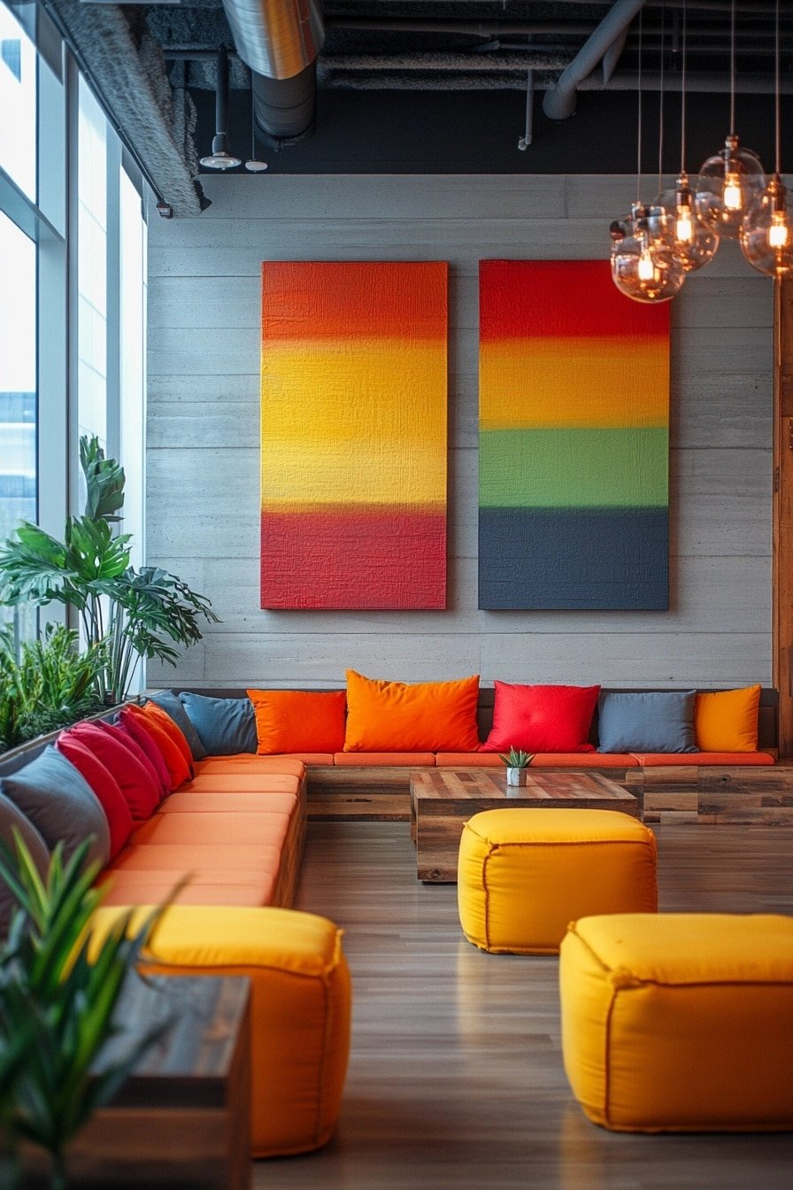 29 Modern Creative Office Ideas for Creating a Dynamic and Inspiring ...