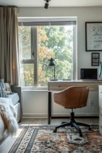 29 Dorm Room Desk by Window Ideas for Bringing Fresh Air and Natural ...