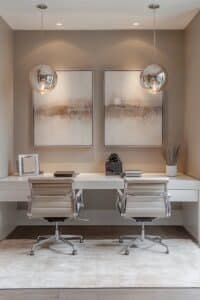29 Dual Desk Home Office Ideas to Design the Perfect Shared Office ...