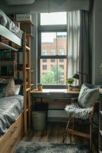 29 Dorm Room Desk by Window Ideas for Bringing Fresh Air and Natural ...