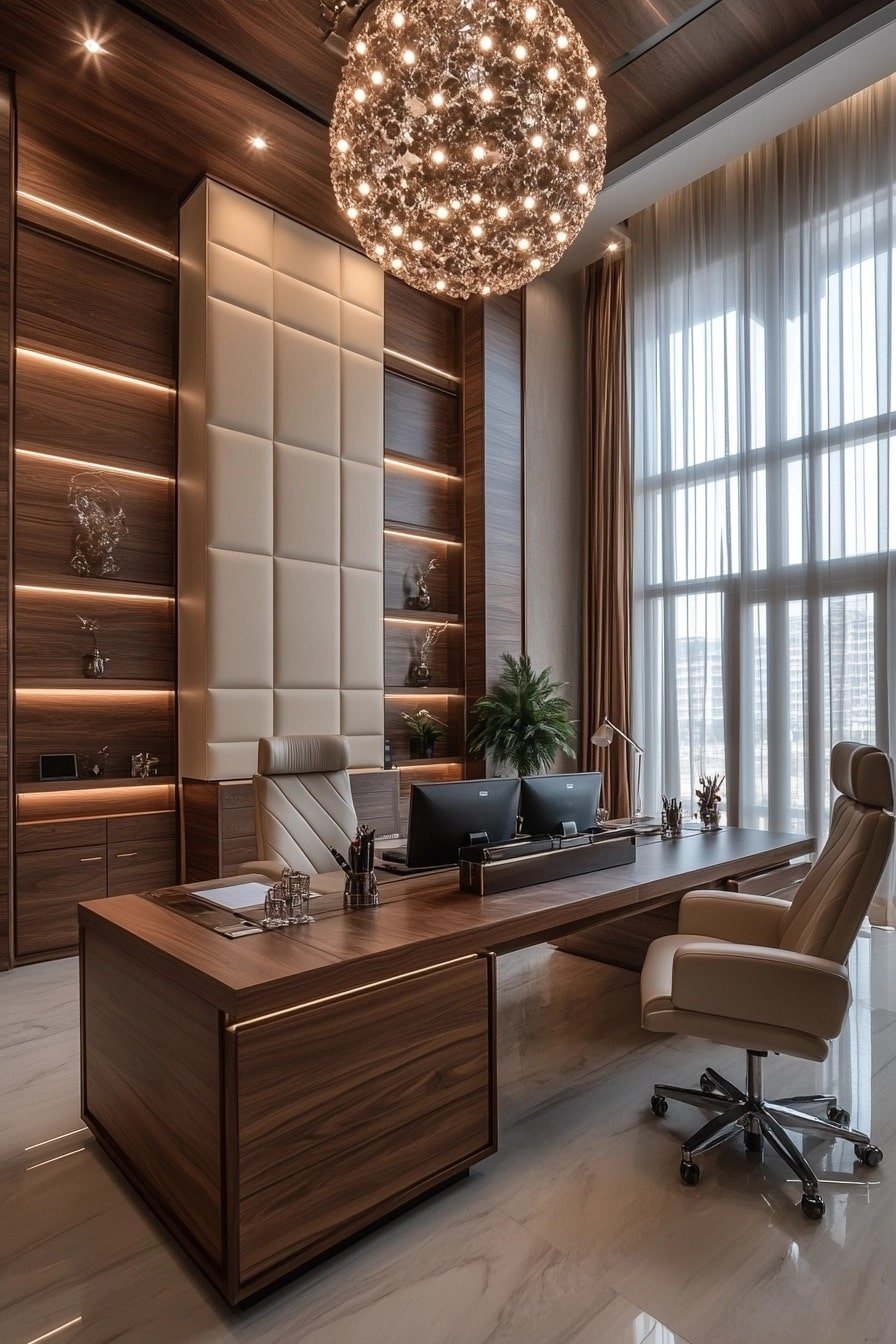 29 2 Desk Office Layout Ideas for Designing a Cozy and Collaborative ...