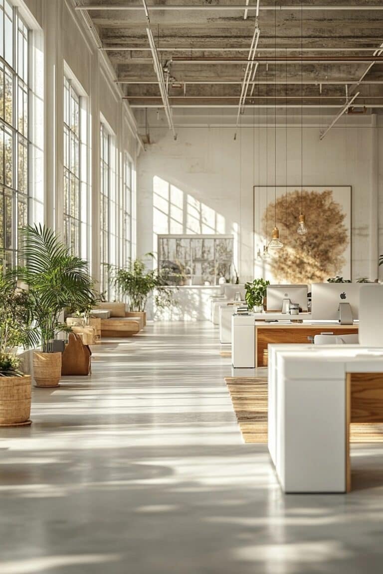 29 White And Wood Office Decor Ideas for a Chic and Minimalist ...