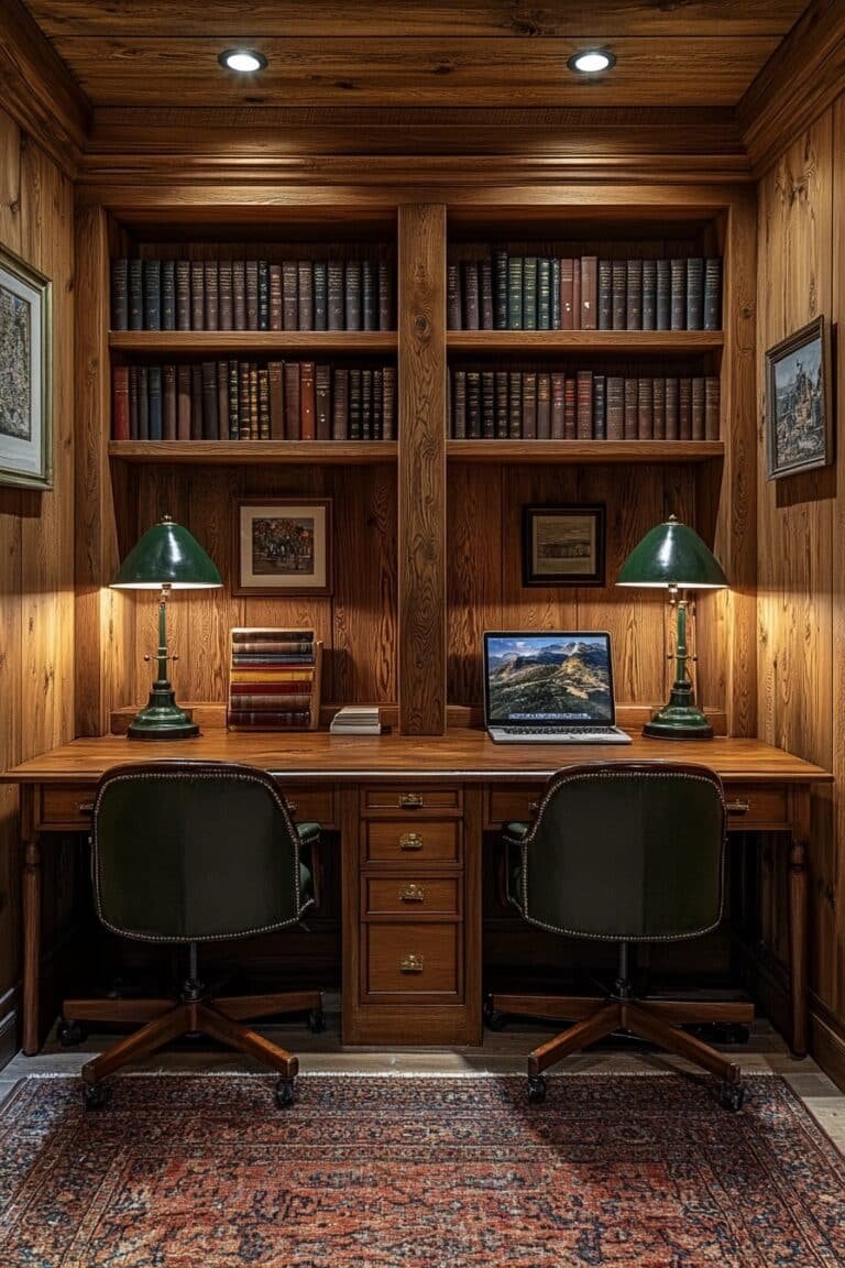 29 Shared Home Office Ideas to Balance Comfort and Function in a Shared ...