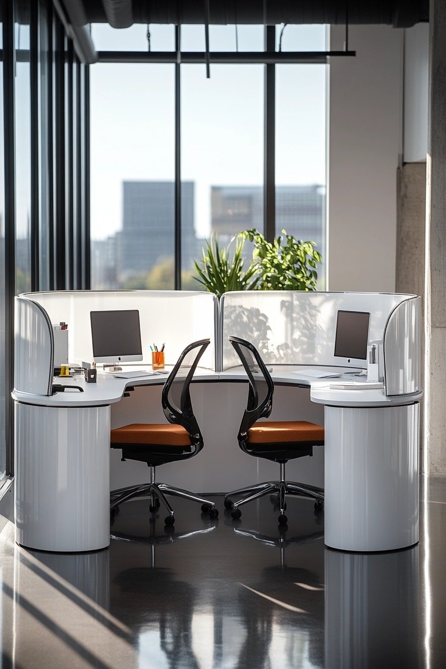 29 2 Desk Office Layout Ideas for Designing a Cozy and Collaborative ...