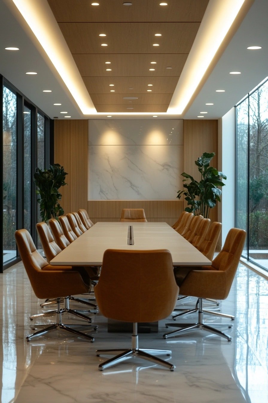 29 Small Office Conference Room Ideas for Organizing Your Compact ...