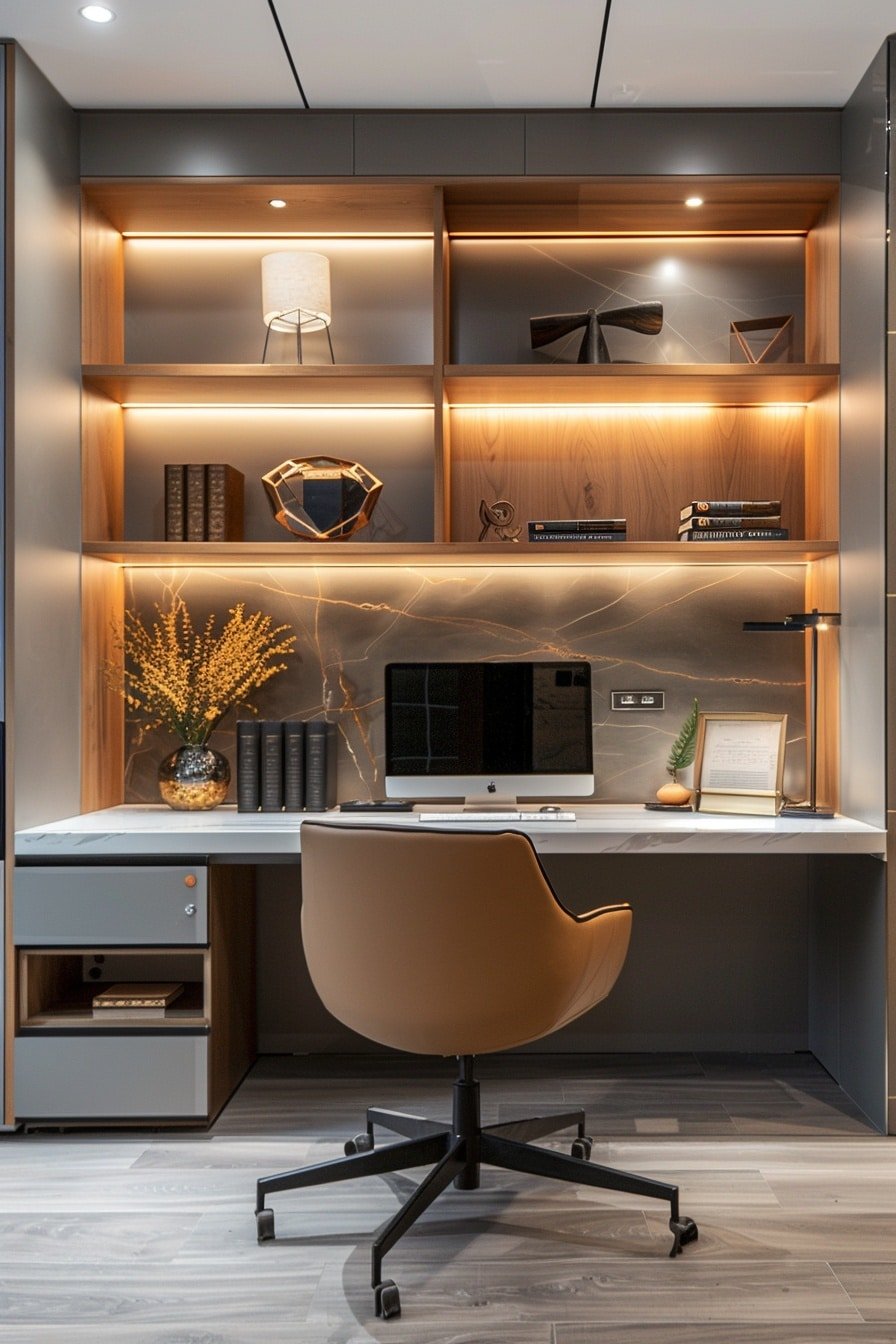 29 Tiny Office Space Ideas for a Comfortable and Creative Work ...