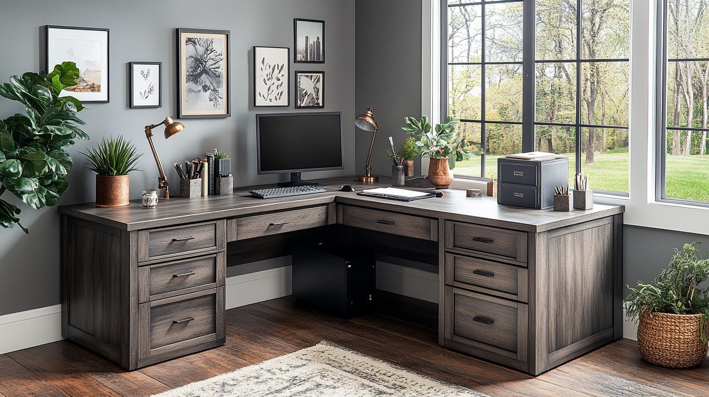 Best L-Shaped Desks for Home Offices in 2025 - DeskHive