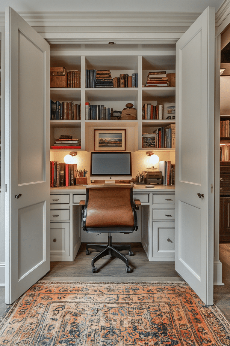 29 Tiny Home Office Space Ideas for Stylish and Compact Workspaces ...
