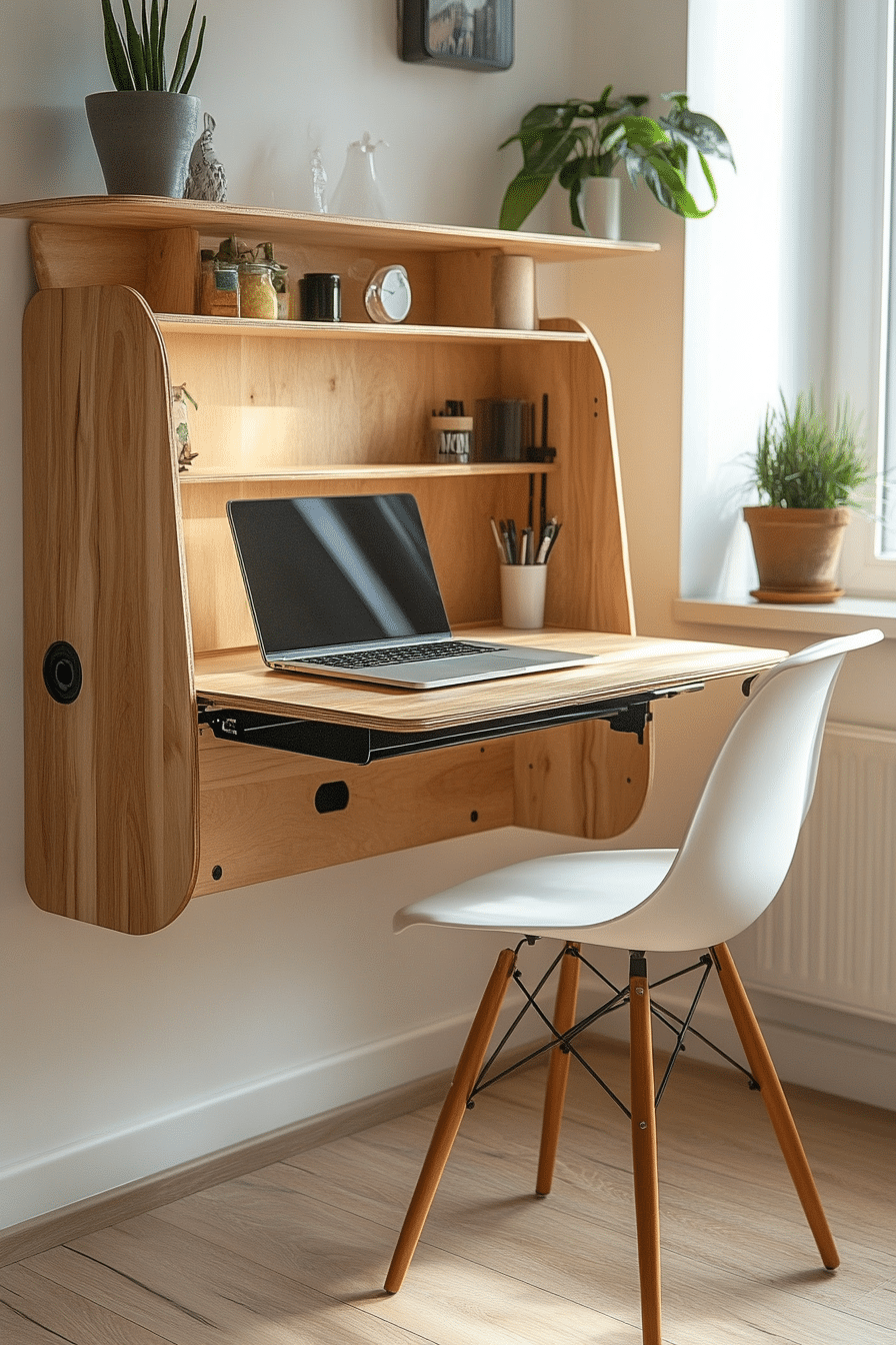 29 Tiny Home Office Space Ideas for Stylish and Compact Workspaces ...