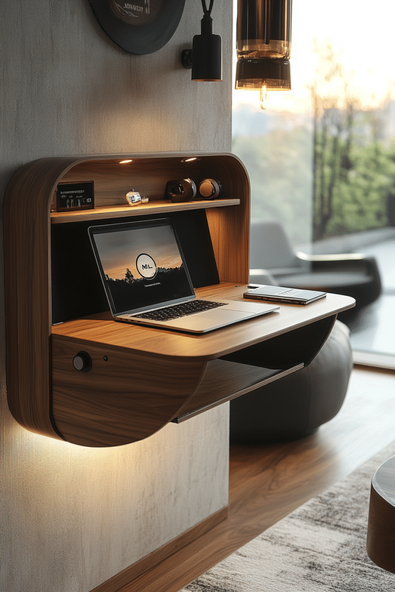 29 Tiny Home Office Space Ideas for Stylish and Compact Workspaces ...